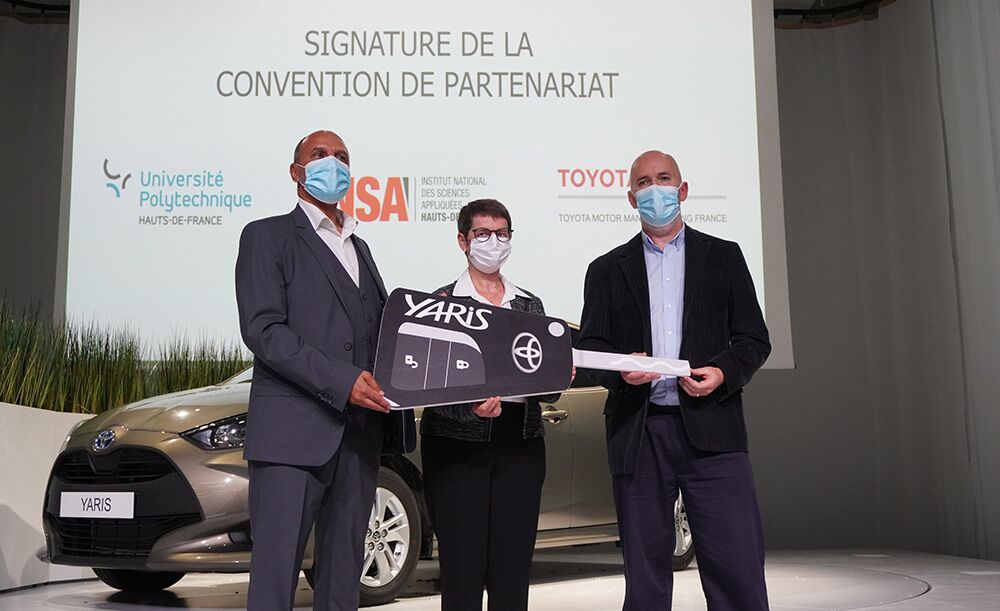 Toyota, UPHF and INSA Hauts-de-France sign a partnership | Université ...