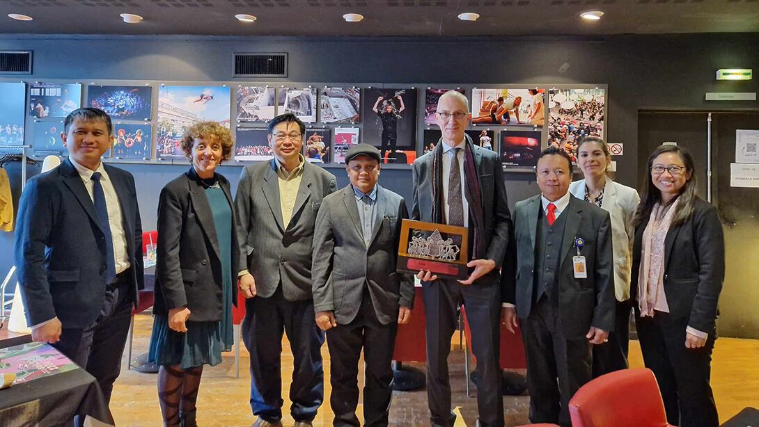 L'UPHF a reçu 4 représentants du Ministère indonésien de l'éducation ...