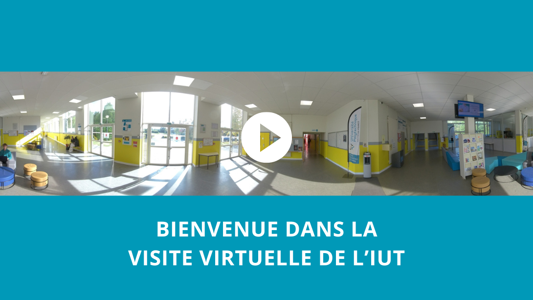 L'IUT vous ouvre ses portes pour une visite à 360° | Institut ...